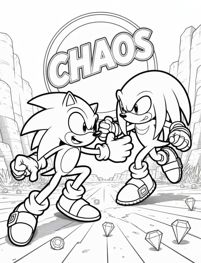Sonic the Hedgehog 3 Coloring Pages: 50+ Epic Free Printables