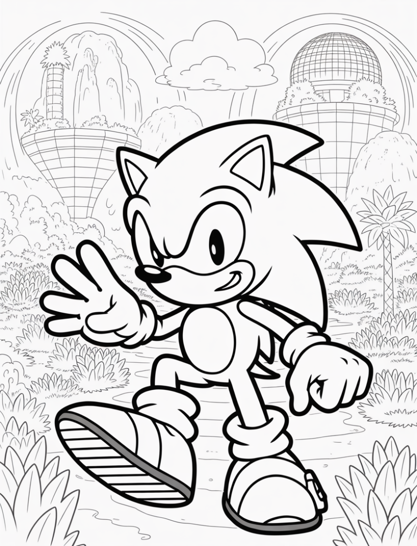 Sonic the Hedgehog 3 Coloring Pages: 50+ Epic Free Printables